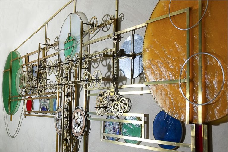 Timeless | A Wall Art Sculpture – Kinetic Sculpture Artist – ANDREA DAVIDE